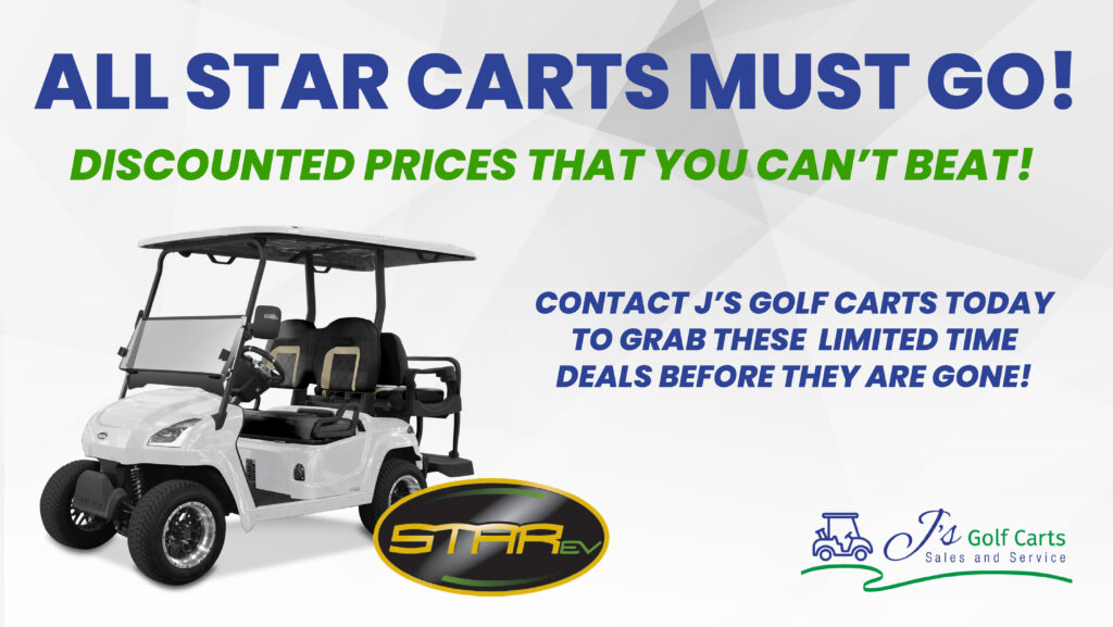 STAR Cart Sale - J's Golf Carts | Holly Springs, NC, Golf Cart Sales ...
