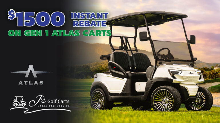 Atlas Carts - J's Golf Carts | Holly Springs, NC, Golf Cart Sales & Repair
