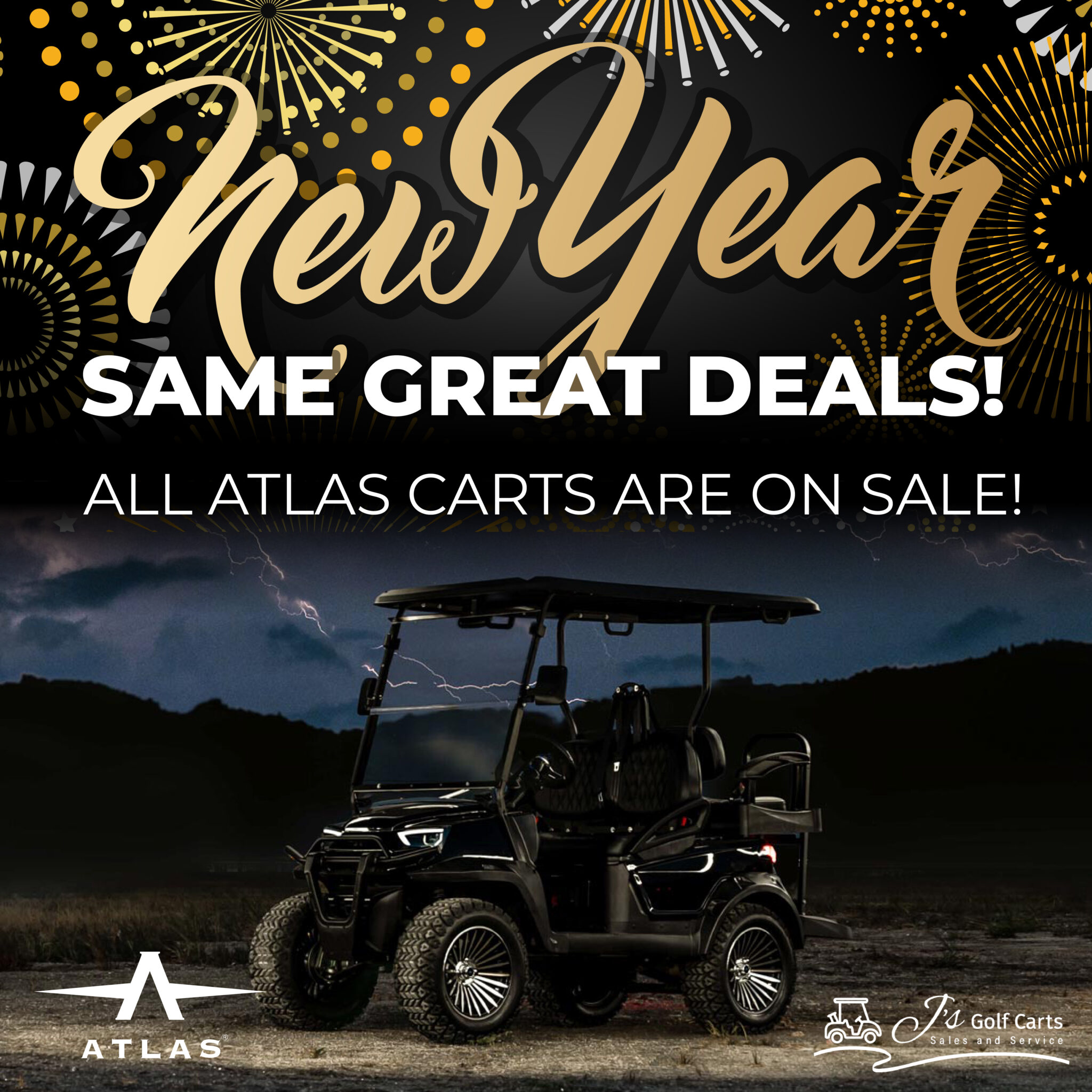 Atlas Carts - J's Golf Carts | Holly Springs, NC, Golf Cart Sales & Repair